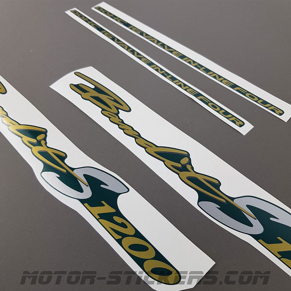 Suzuki GSF 1200S Bandit 1995-2000 decals