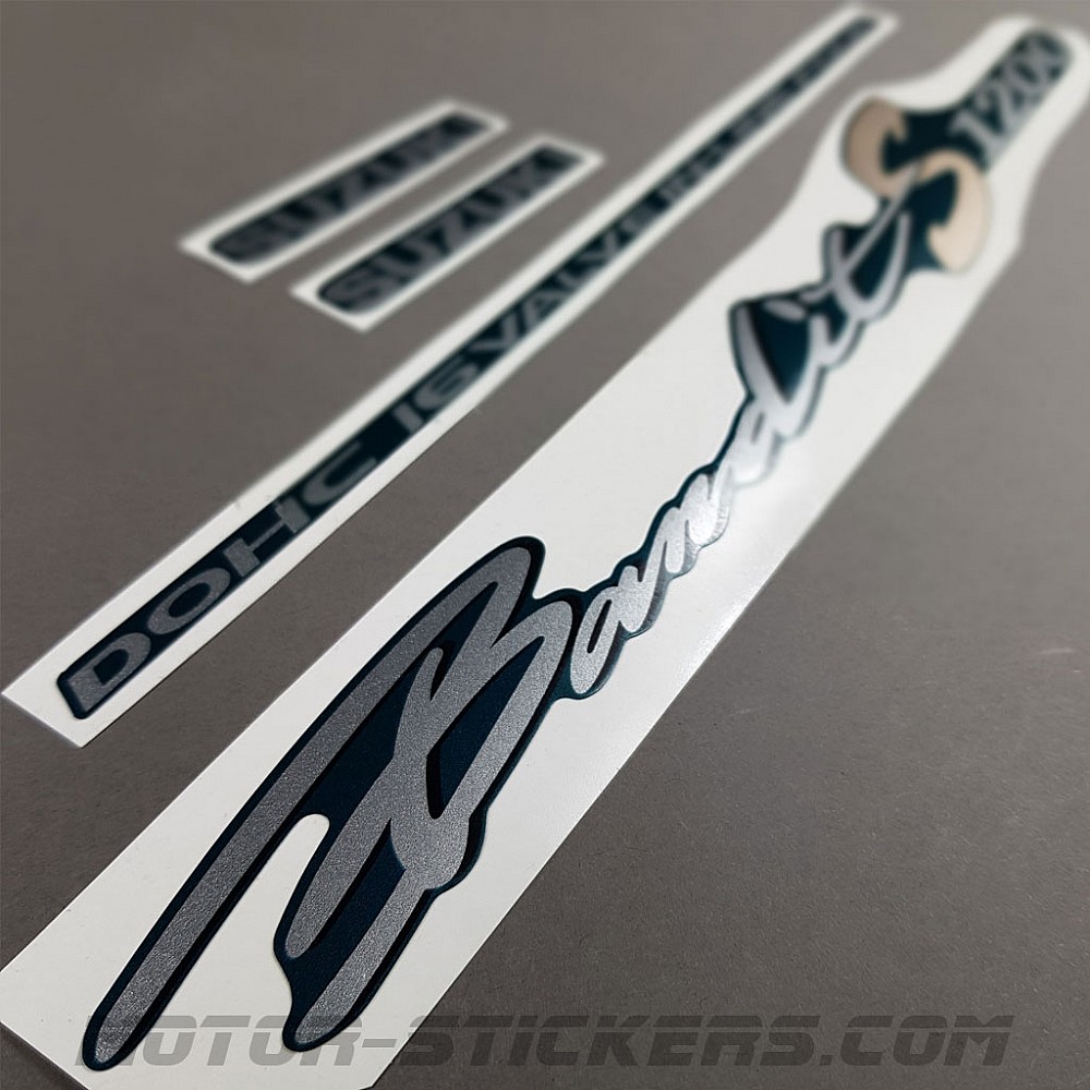Suzuki GSF 1200S Bandit 1995-2000 decals