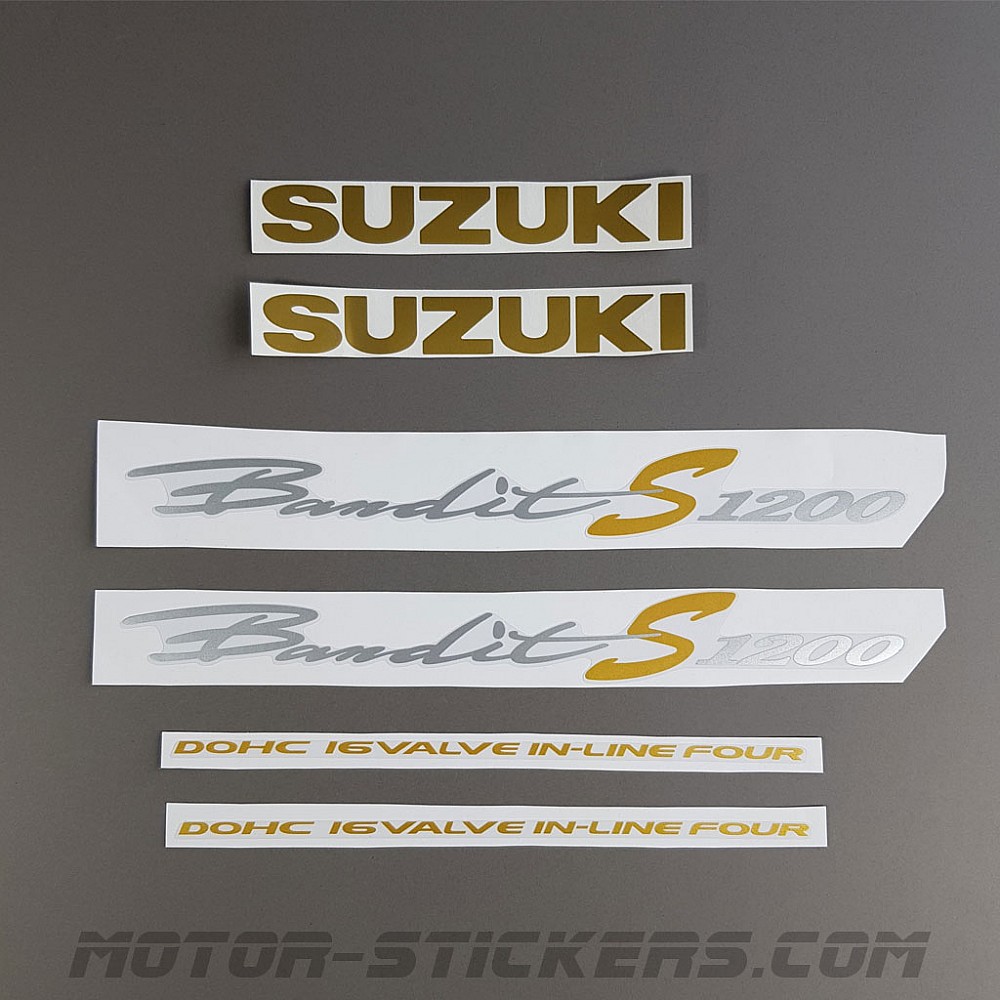 Suzuki GSF 1200S Bandit 1995-2000 decals