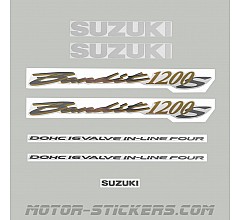 Suzuki GSF 1200S Bandit 2001 decals