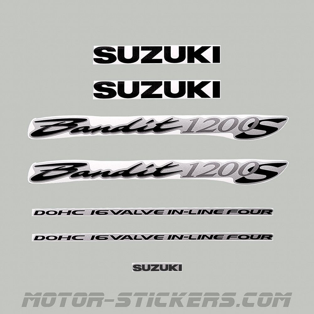Suzuki GSF 1200S Bandit 2001 decals