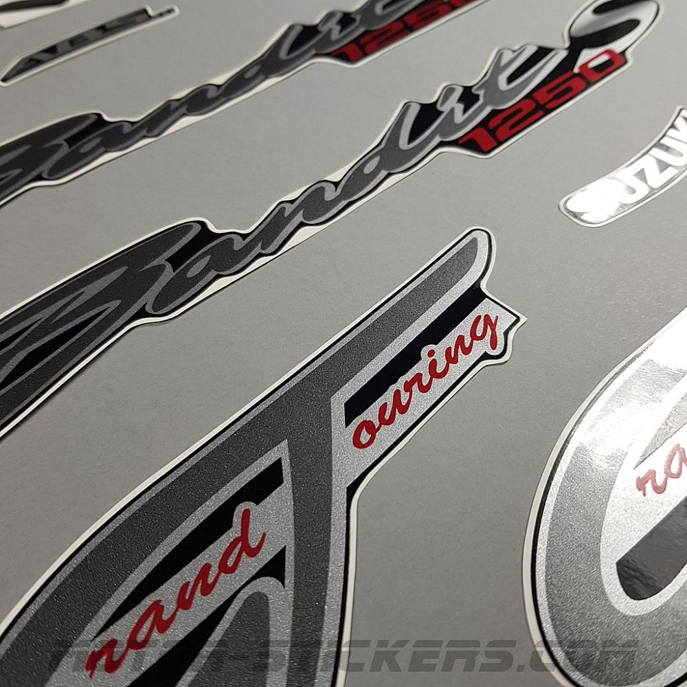 Suzuki GSF 1250S Bandit GT 2007 decals