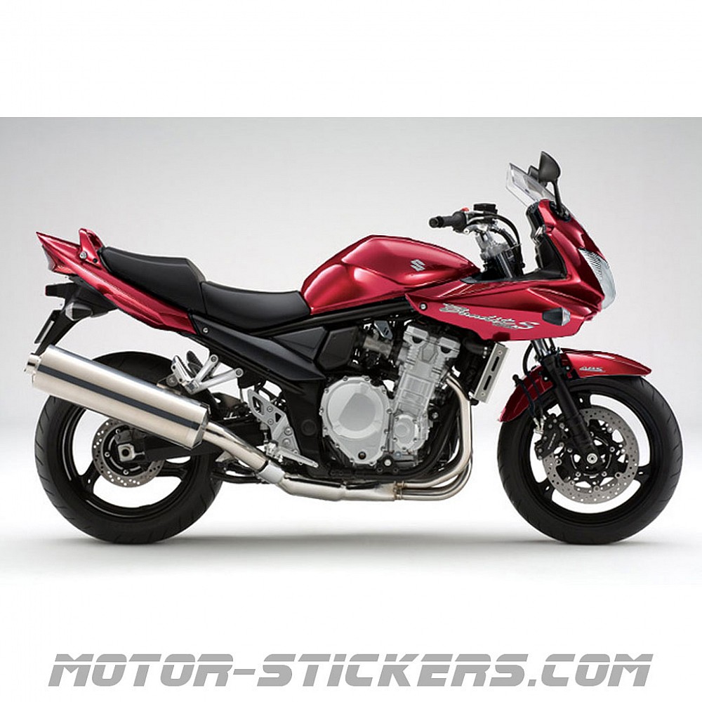 Suzuki GSF 1250S Bandit 2008 decals