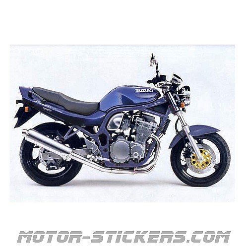 Suzuki GSF 600N Bandit 1999 decals