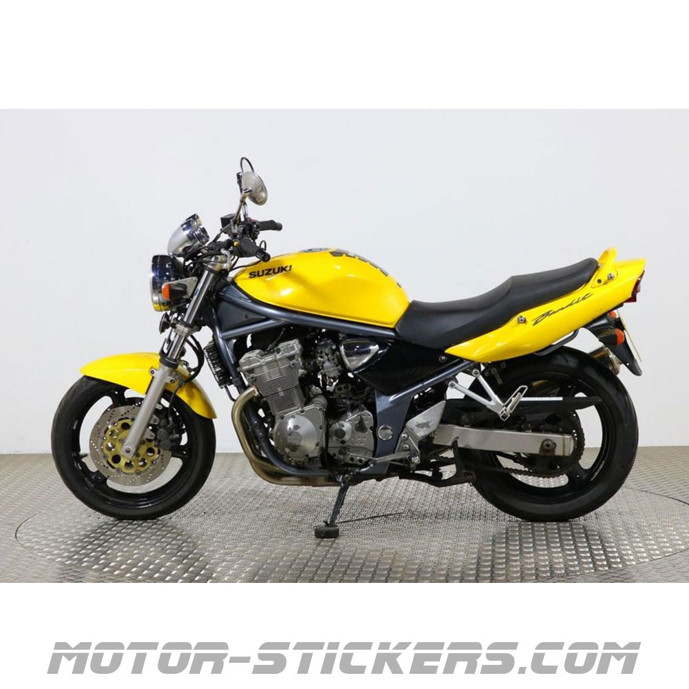Suzuki GSF 600N Bandit 2003 decals