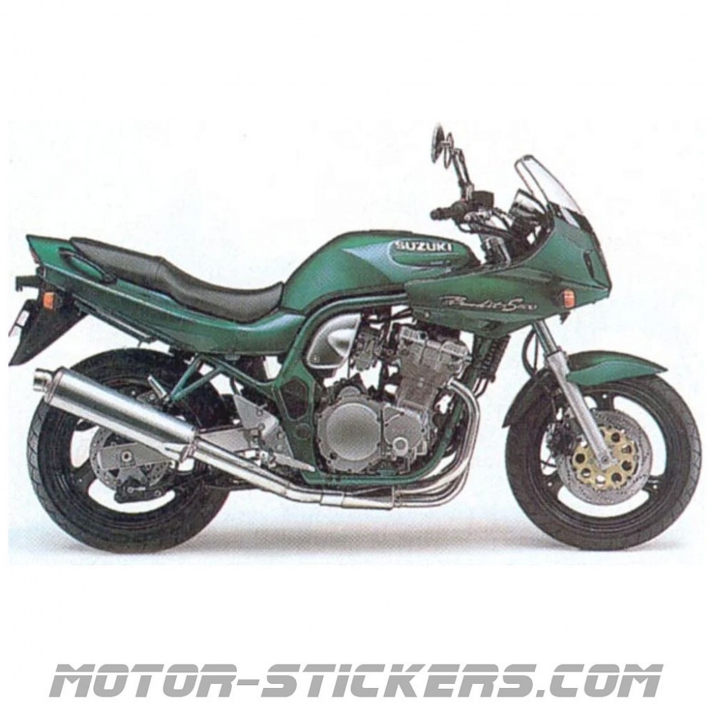 Suzuki GSF 600S Bandit 1996 pegatinas