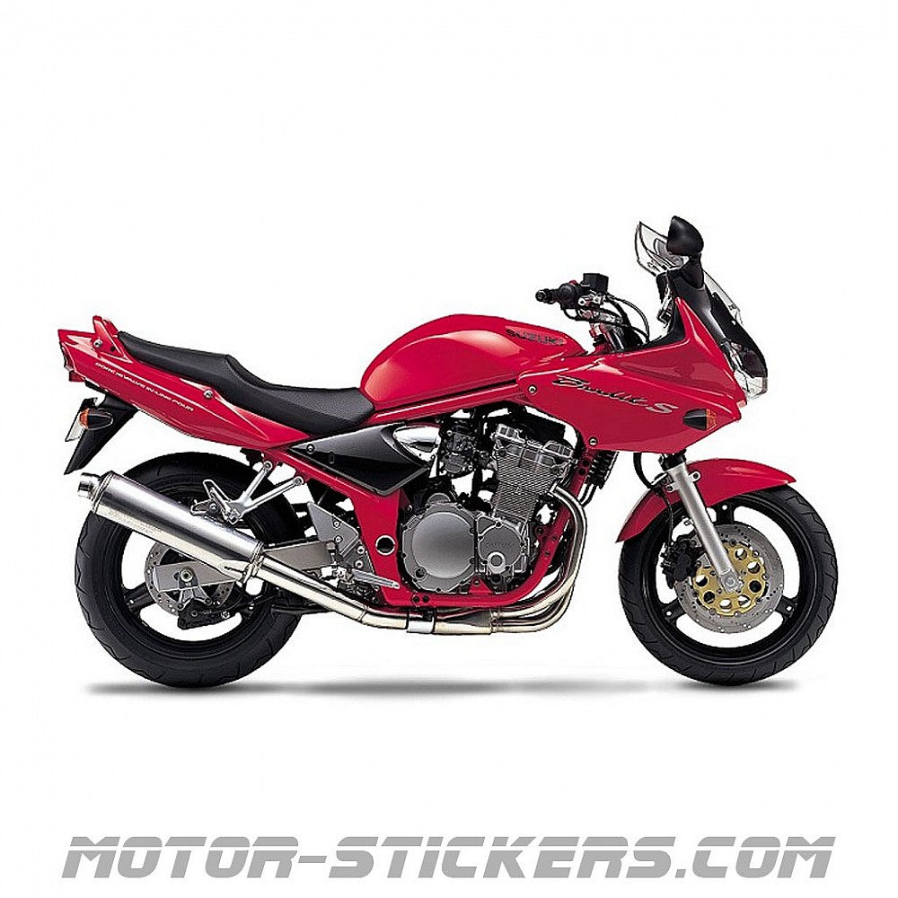 Suzuki GSF 600S Bandit 2001 decals
