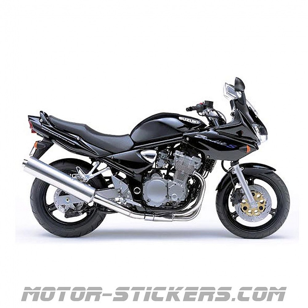 Suzuki GSF 600S Bandit 2004 decals