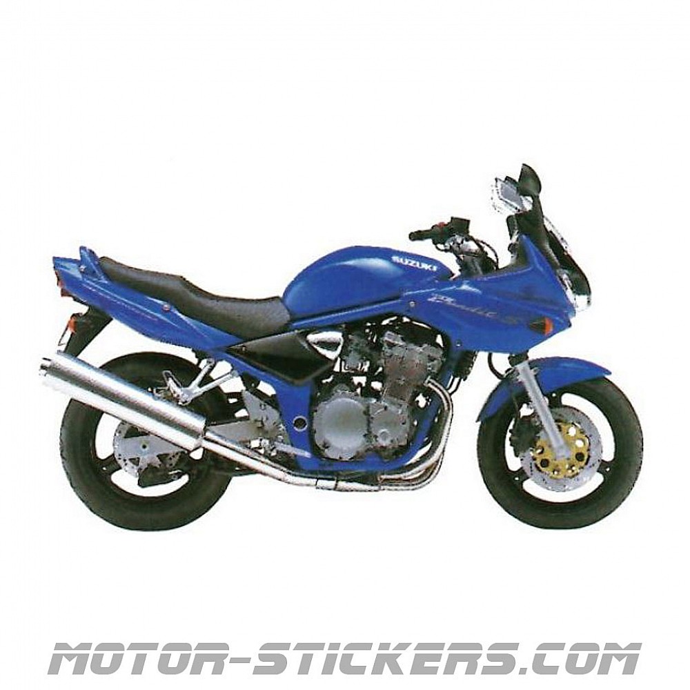 Suzuki GSF 600S Bandit 2004 decals