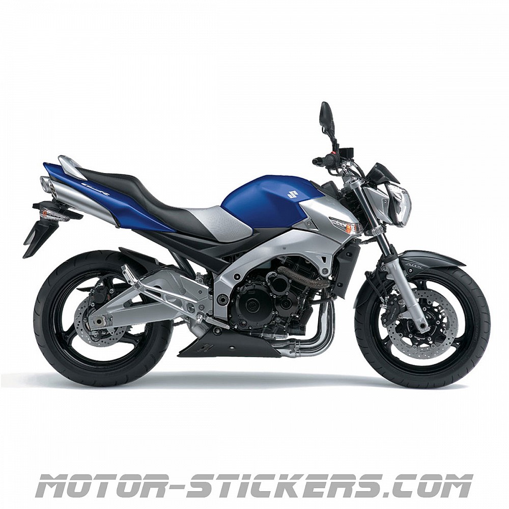 Suzuki GSR 600 2007 decals