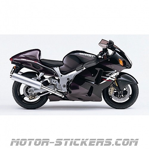 Suzuki GSX 1300R Hayabusa 2004 decals