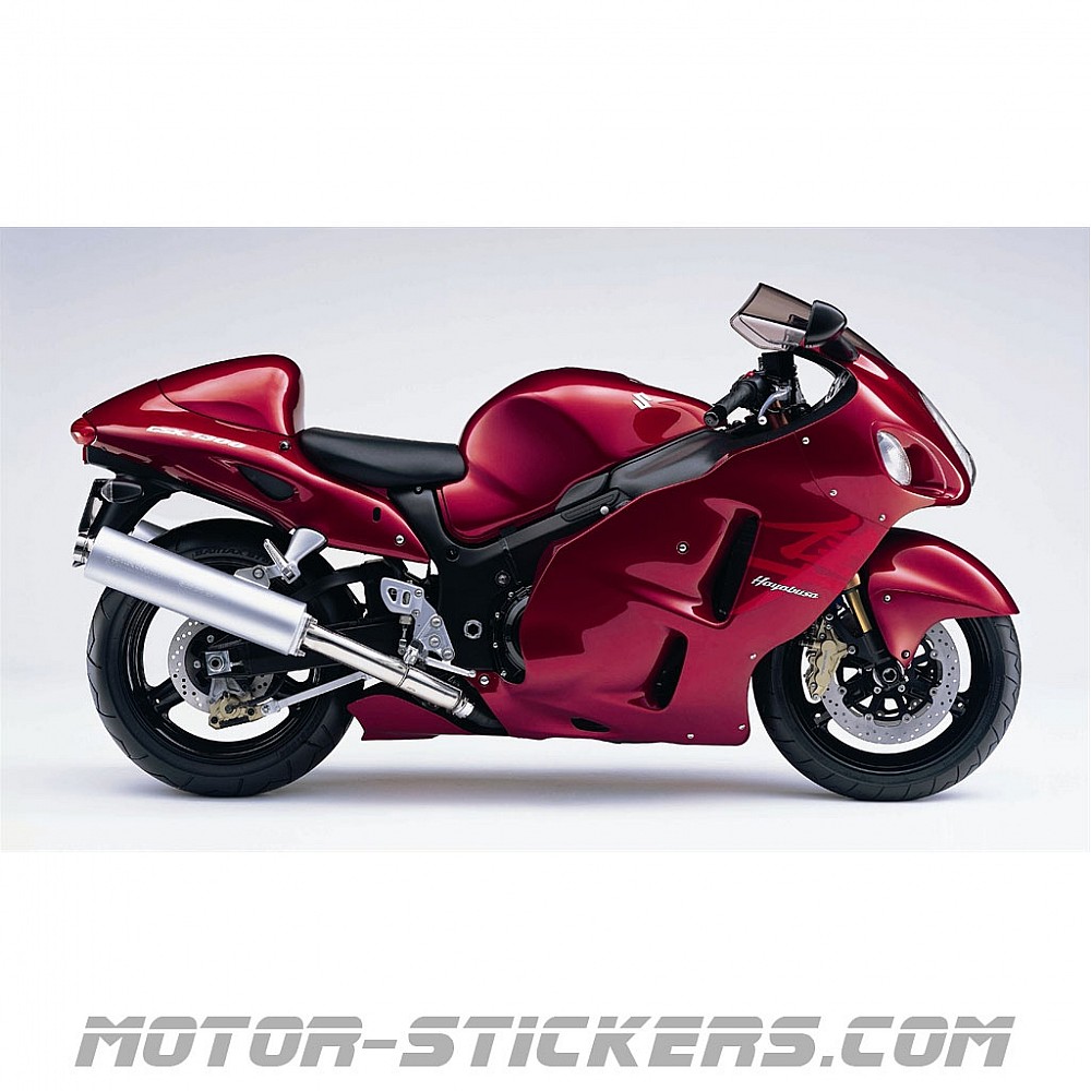 Suzuki GSX 1300R Hayabusa 2007 decals