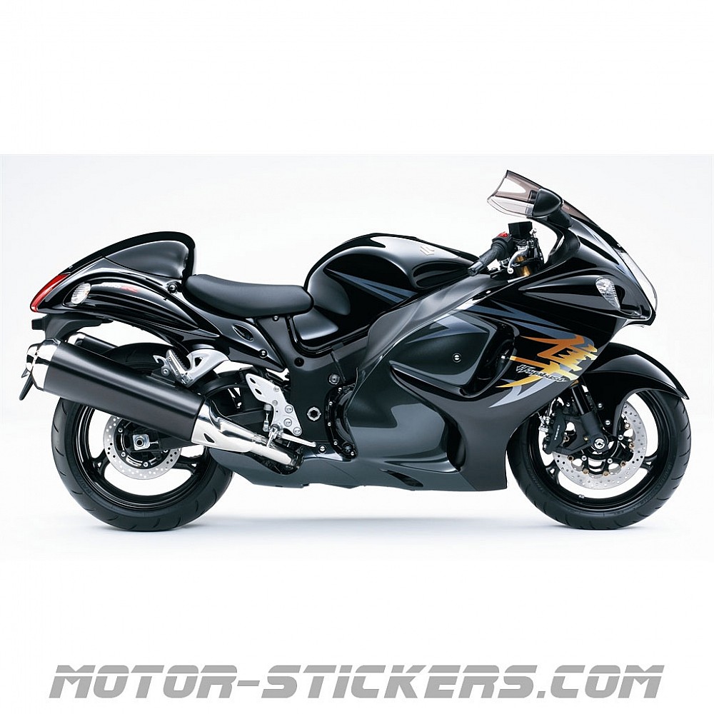 Suzuki GSX 1300R Hayabusa 2009 decals