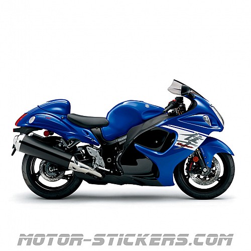 Suzuki GSX 1300R Hayabusa 2017 decals Suzuki GSX 1300R Hayabusa 2017 decals