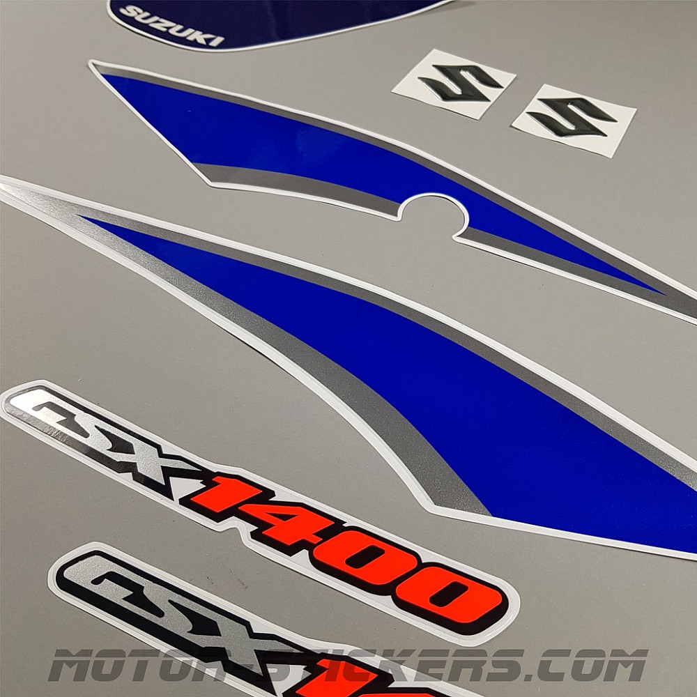 Suzuki GSX 1400 2004 decals