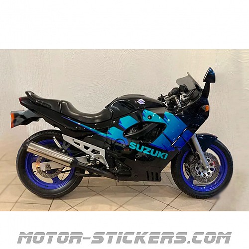 Suzuki GSX 600F decals