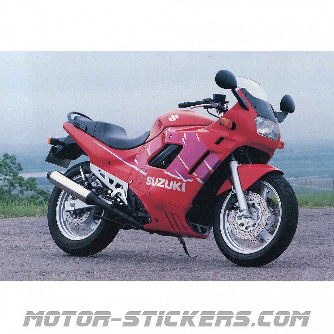 Suzuki GSX 600F 1993 decals