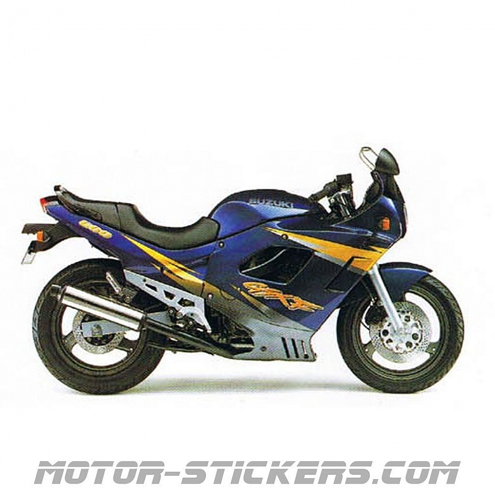 Suzuki GSX 600F 1997 decals