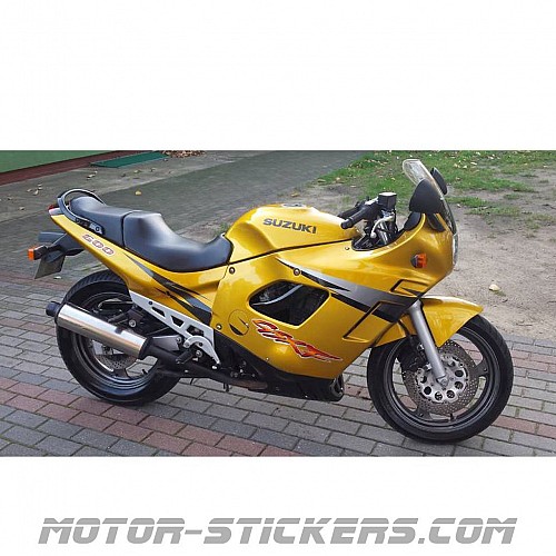 Suzuki GSX 600F decals