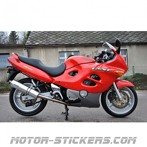 Suzuki GSX 600F 1998 decals