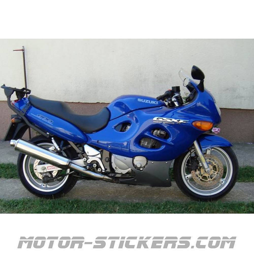 Suzuki GSX 600F 1998 decals