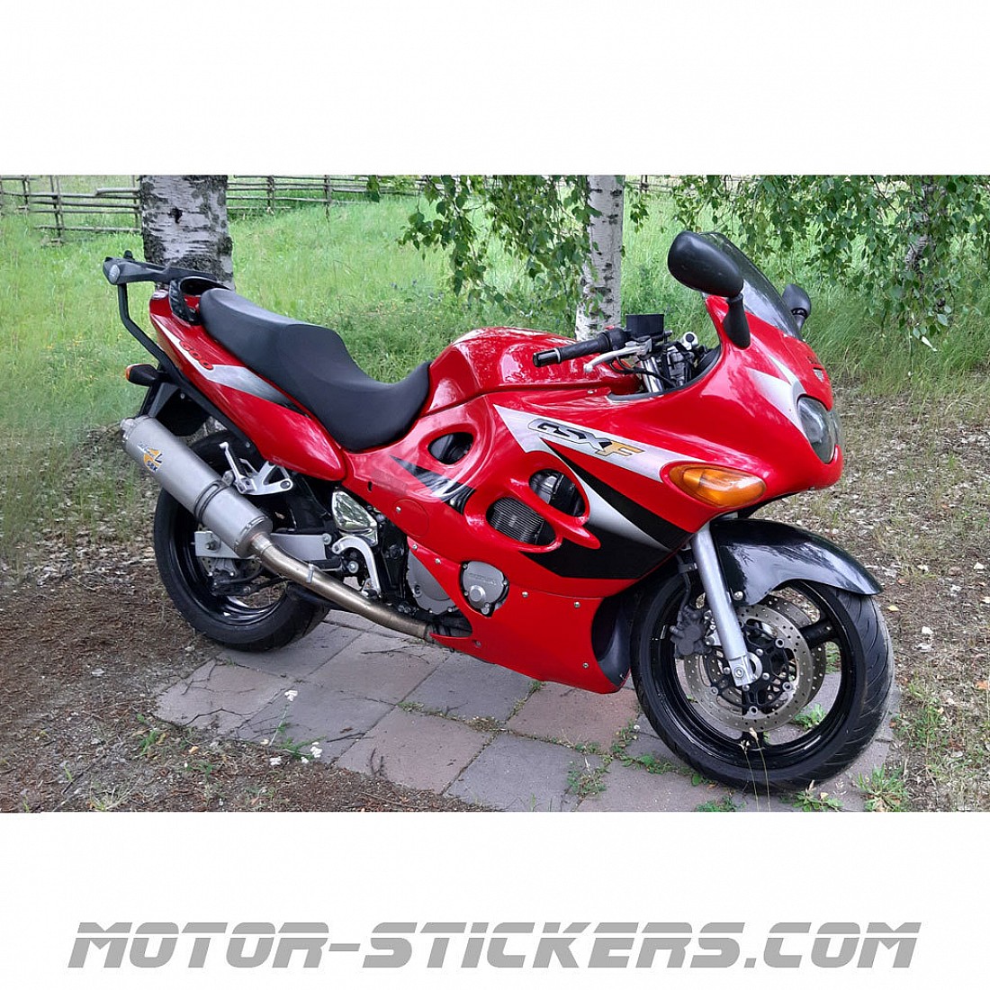 Suzuki GSX 600F 2005 decals