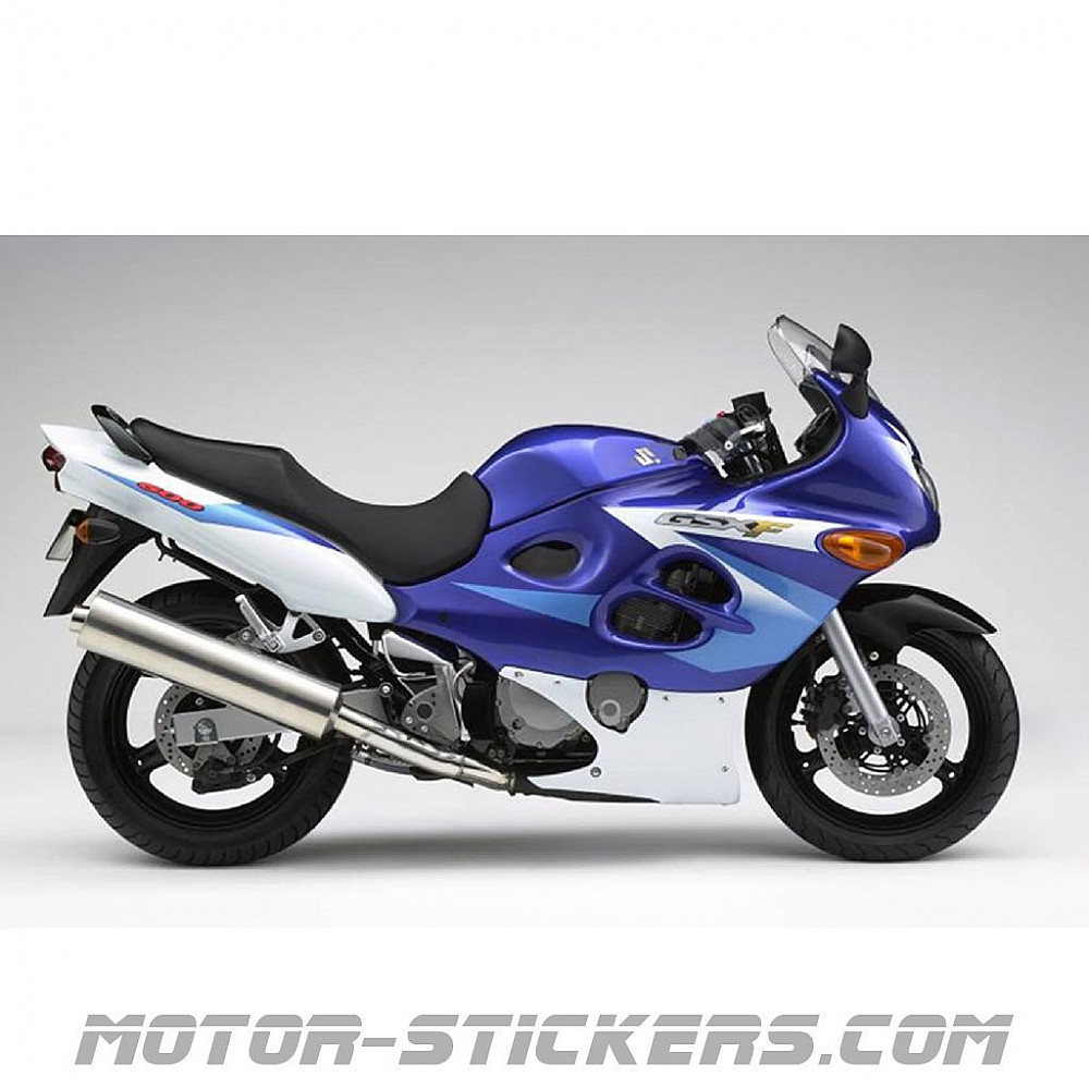 Suzuki GSX 600F 2005 decals
