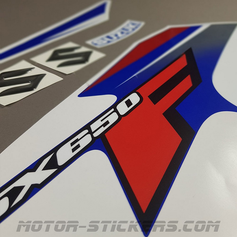 Suzuki GSX 650F 2008 decals