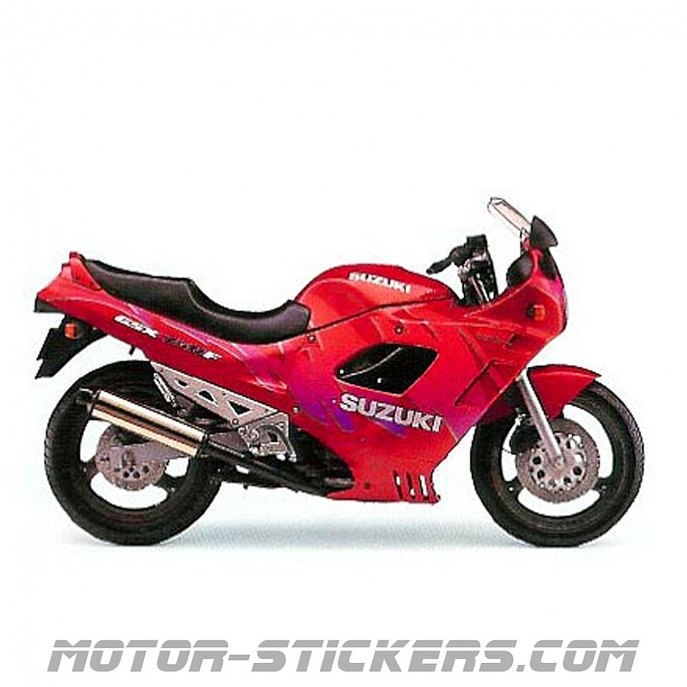 Suzuki GSX 750F 1992 decals