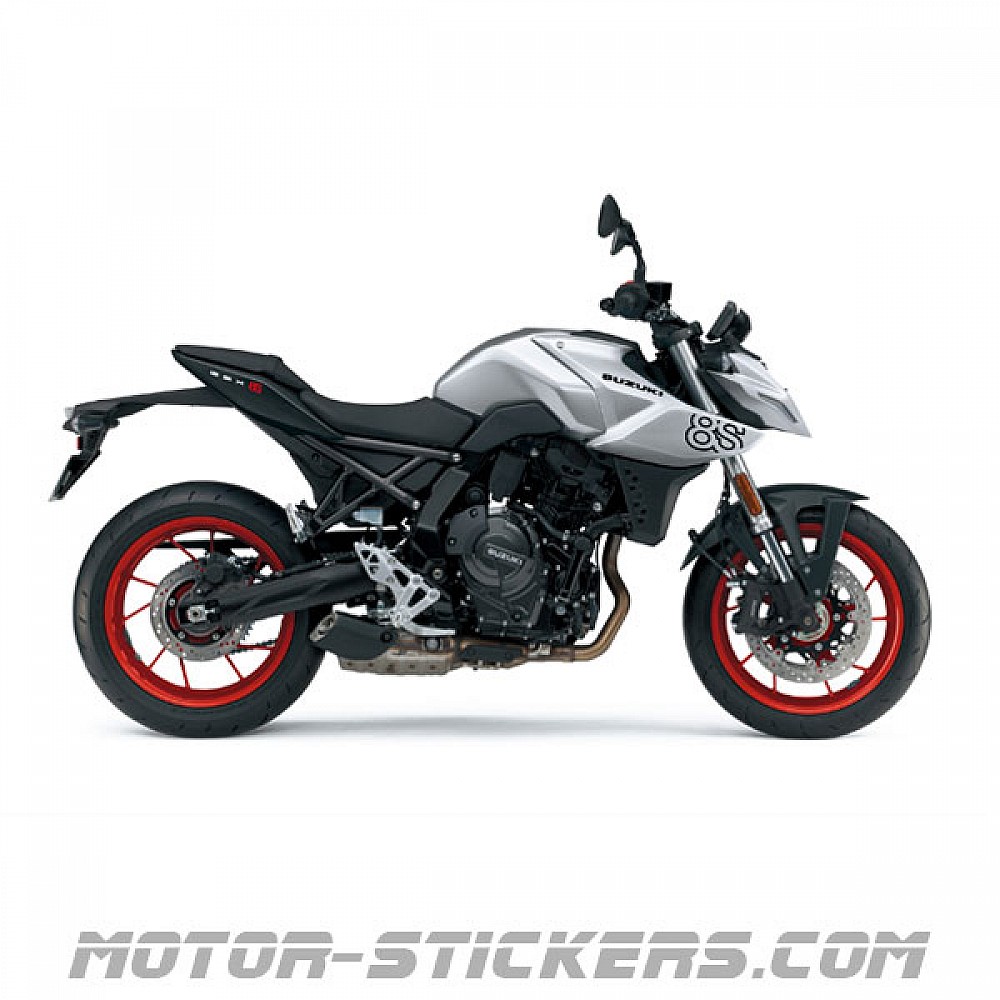 Suzuki GSX 8S 2025 decals