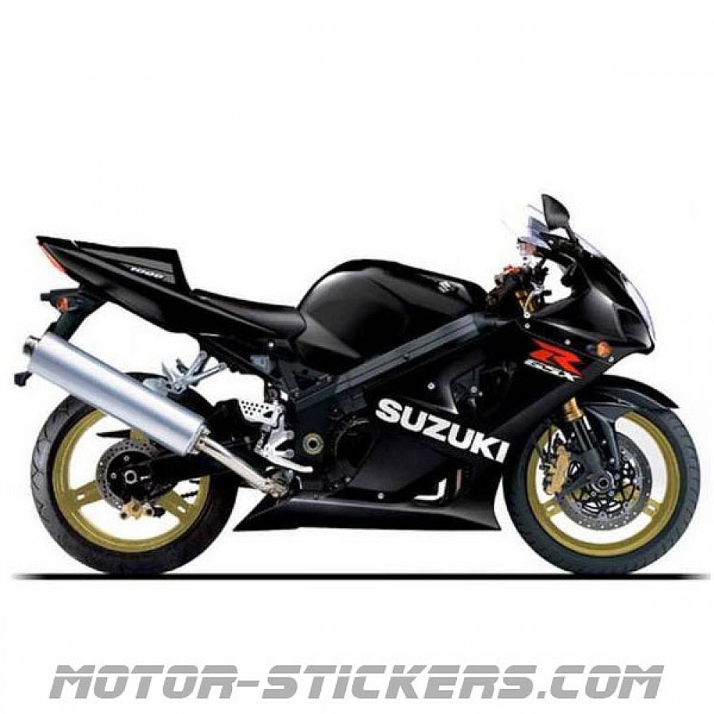 Suzuki GSX-R 1000 2004 decals