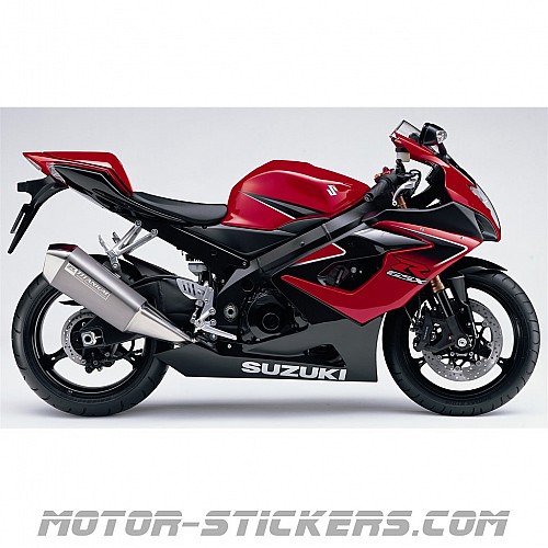 Suzuki GSX-R 1000 2006 decals