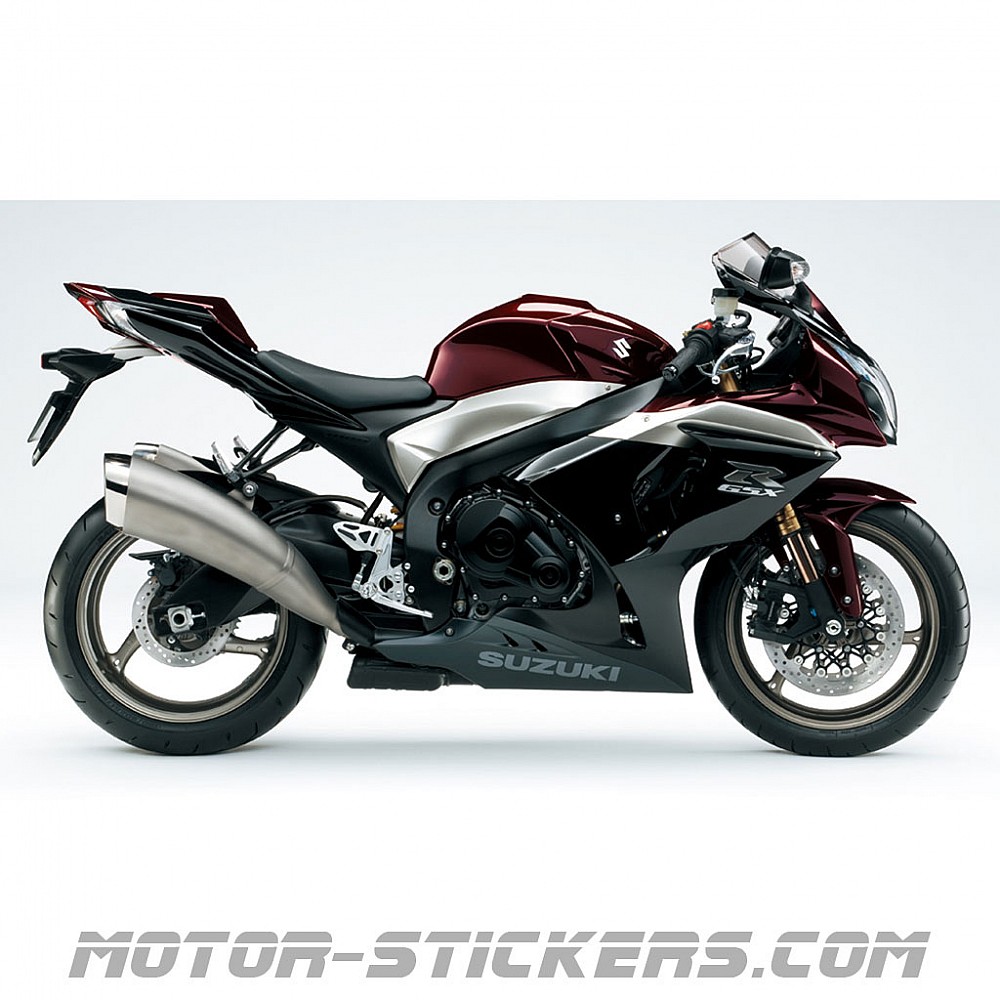 Suzuki GSX-R 1000 2009 decals