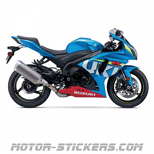 Suzuki GSX-R 1000 2016 decals