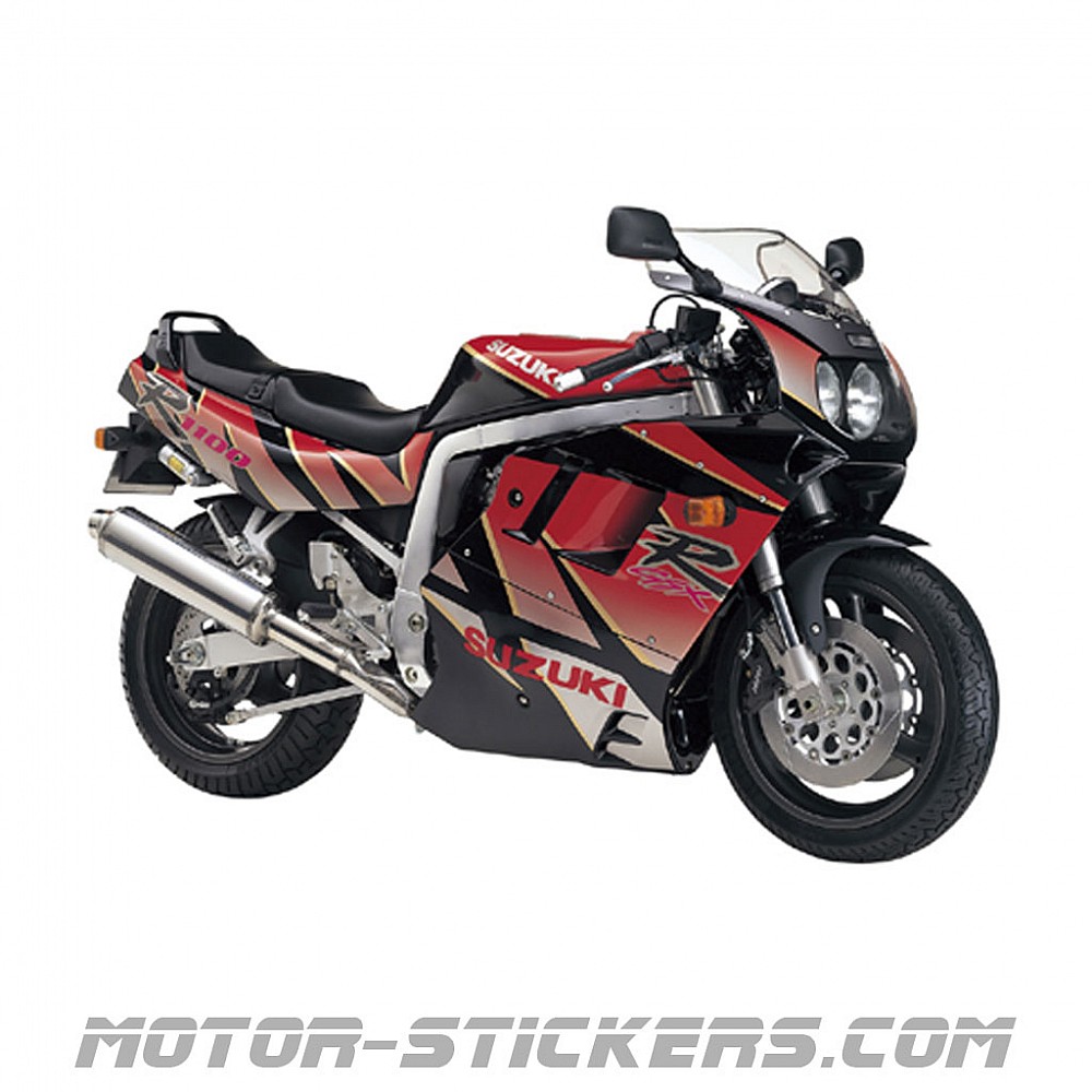 Suzuki GSX-R 1100 1992 decals
