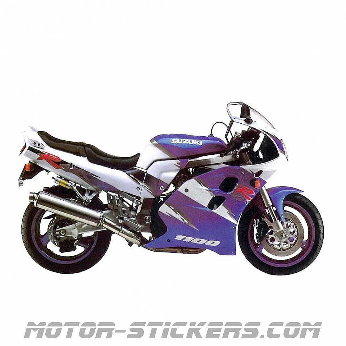 Suzuki GSX-R 1100 1993 decals