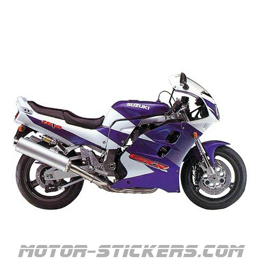 Suzuki GSX-R 1100 1997 decals
