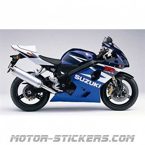 Suzuki GSX-R 600 2004 pegatinas