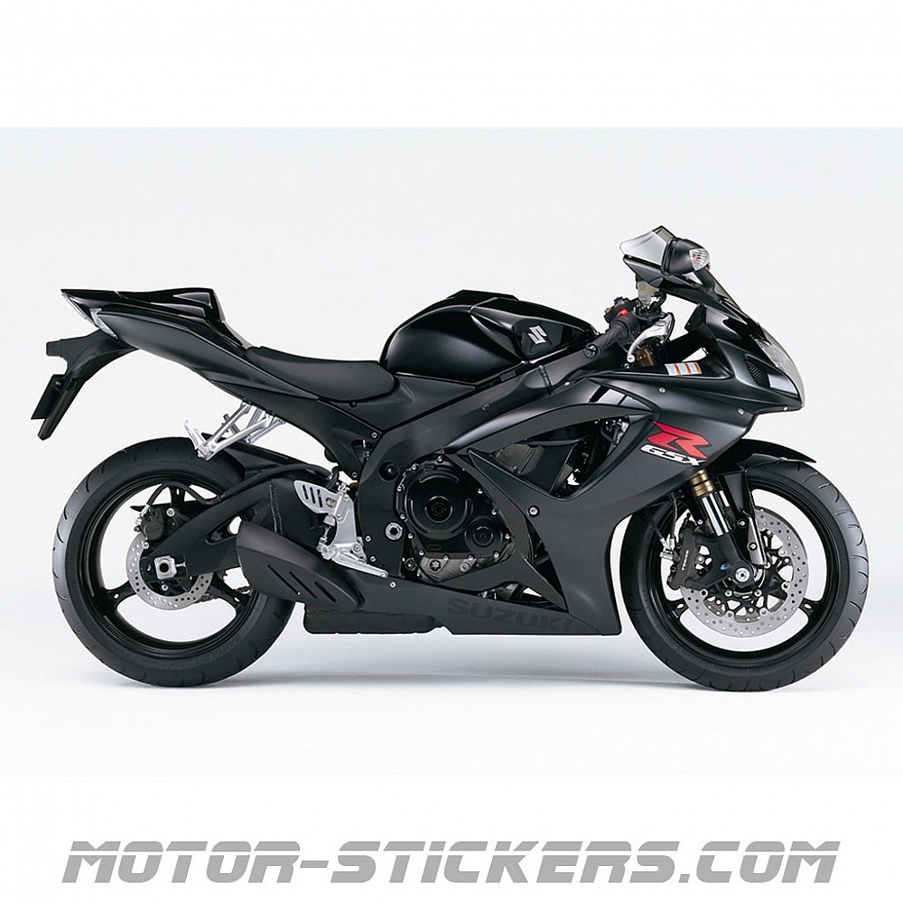 Suzuki GSX-R 600 2006 decals