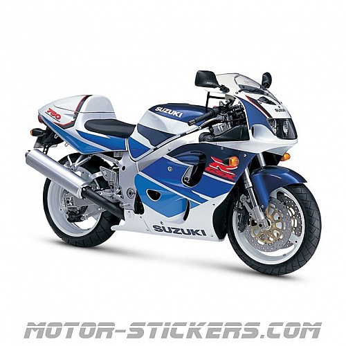 Suzuki GSX-R 750 1997 decals