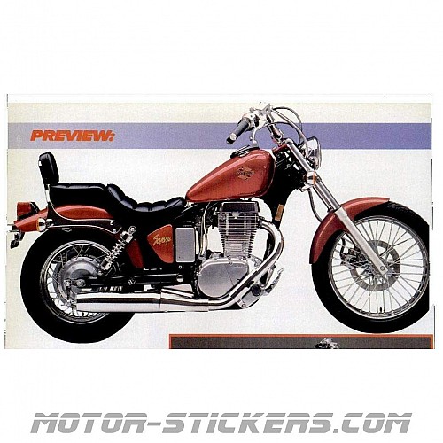 Suzuki LS 650 Savage decals