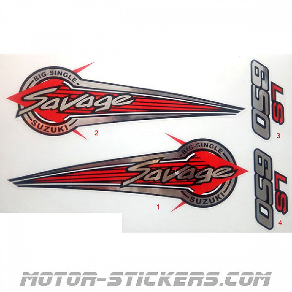 Suzuki LS 650 Savage '96-1999 decals