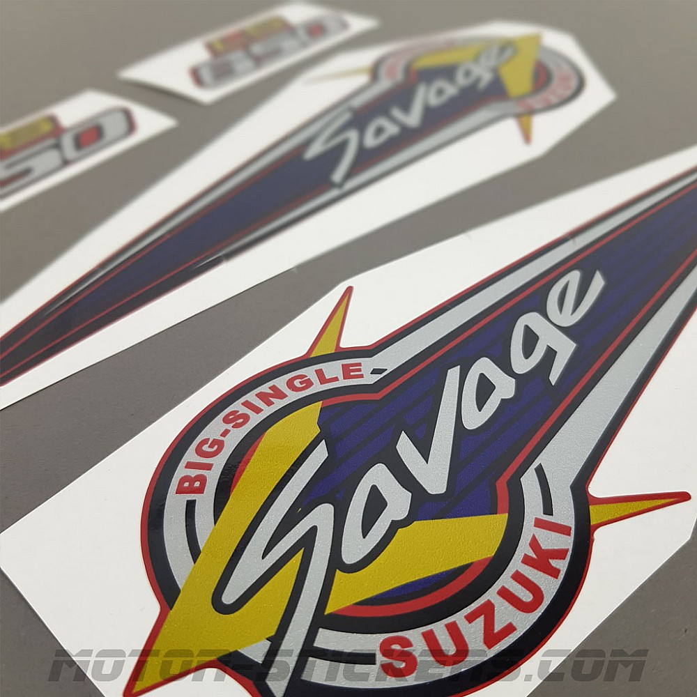 Suzuki LS 650 Savage 1996-1999 decals
