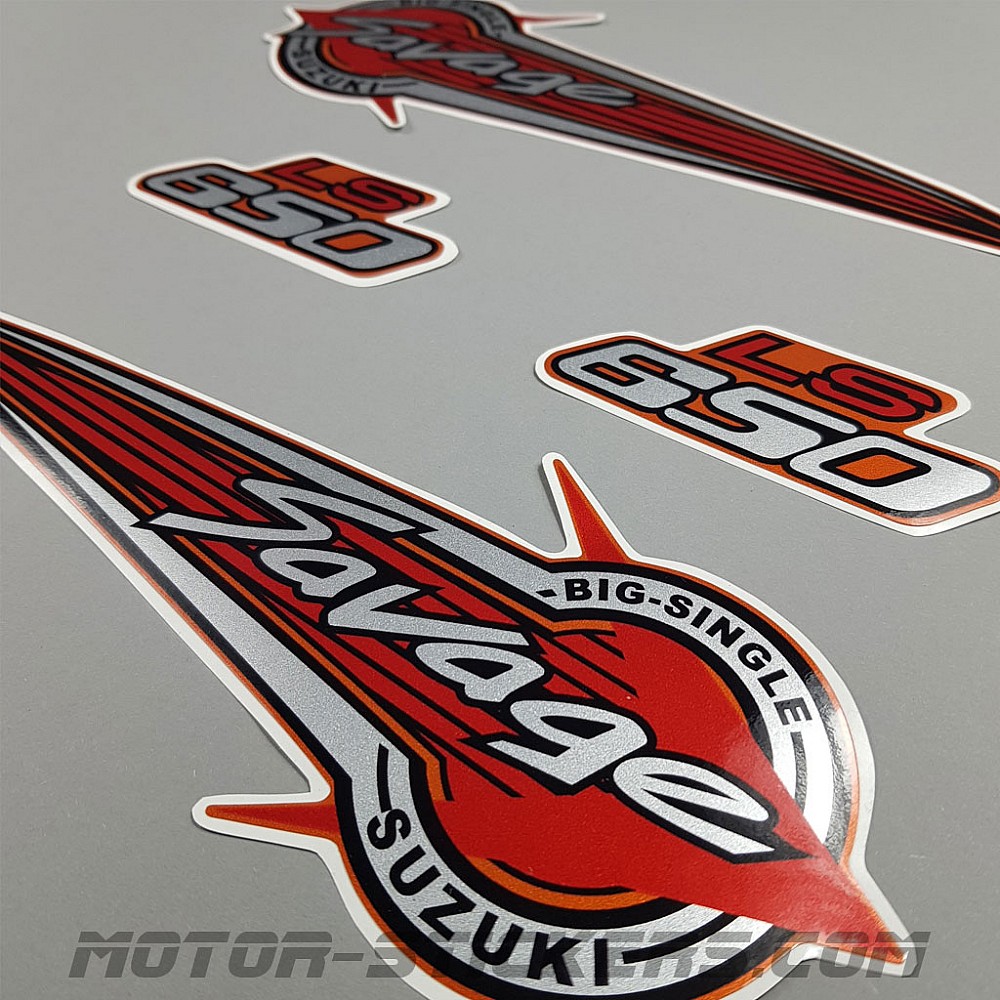 Suzuki LS 650 Savage 1996-1999 decals