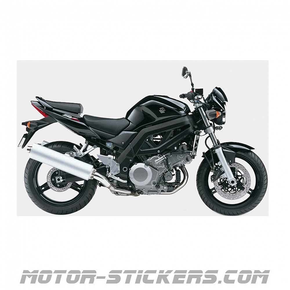 Suzuki SV 1000 2007 decals