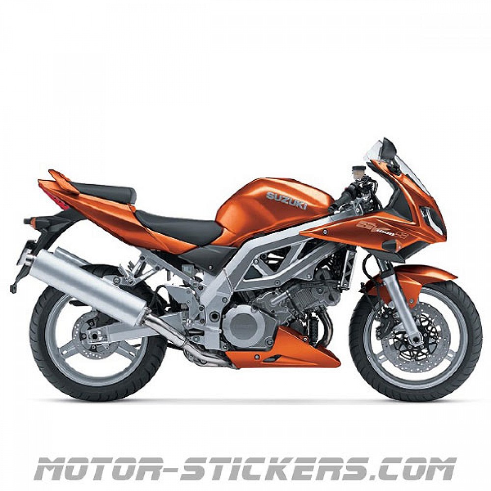Suzuki SV 1000S 2003 decals