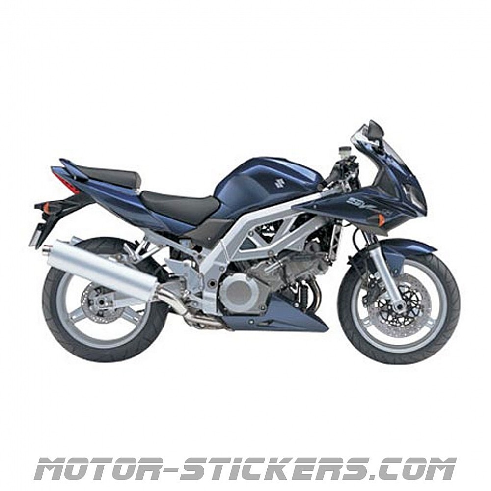 Suzuki SV 1000S 2004 decals