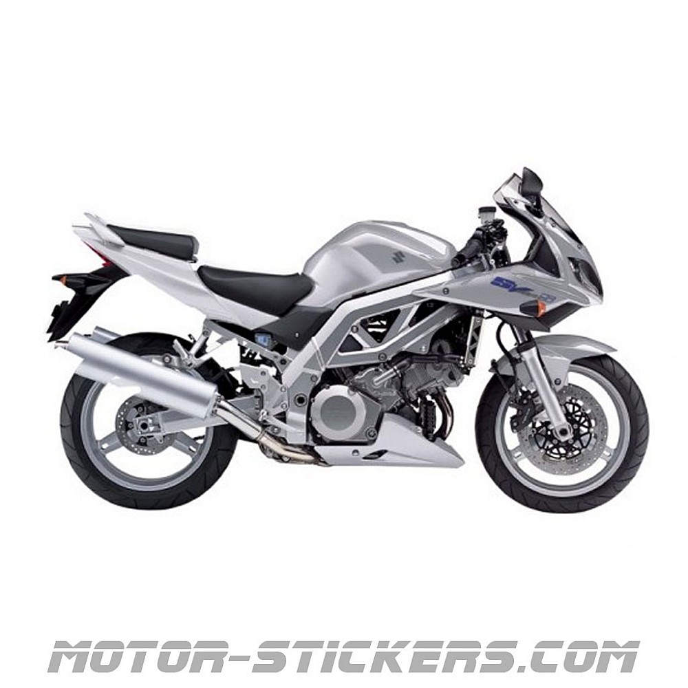Suzuki SV 1000S 2004 decals