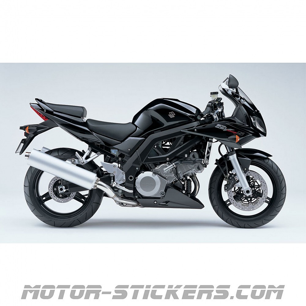Suzuki SV 1000S 2007 decals