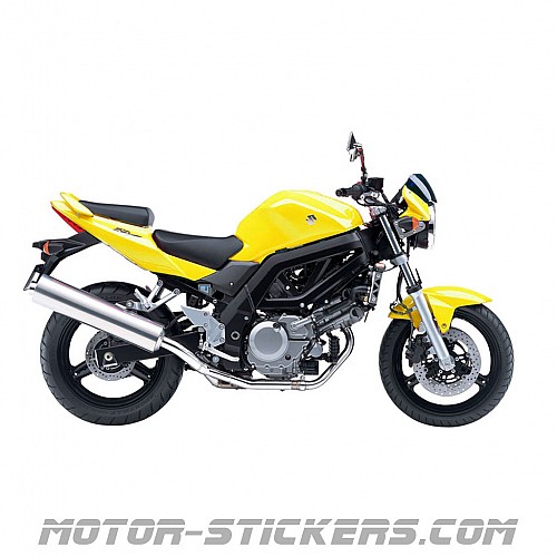 Suzuki SV 650 2005 decals